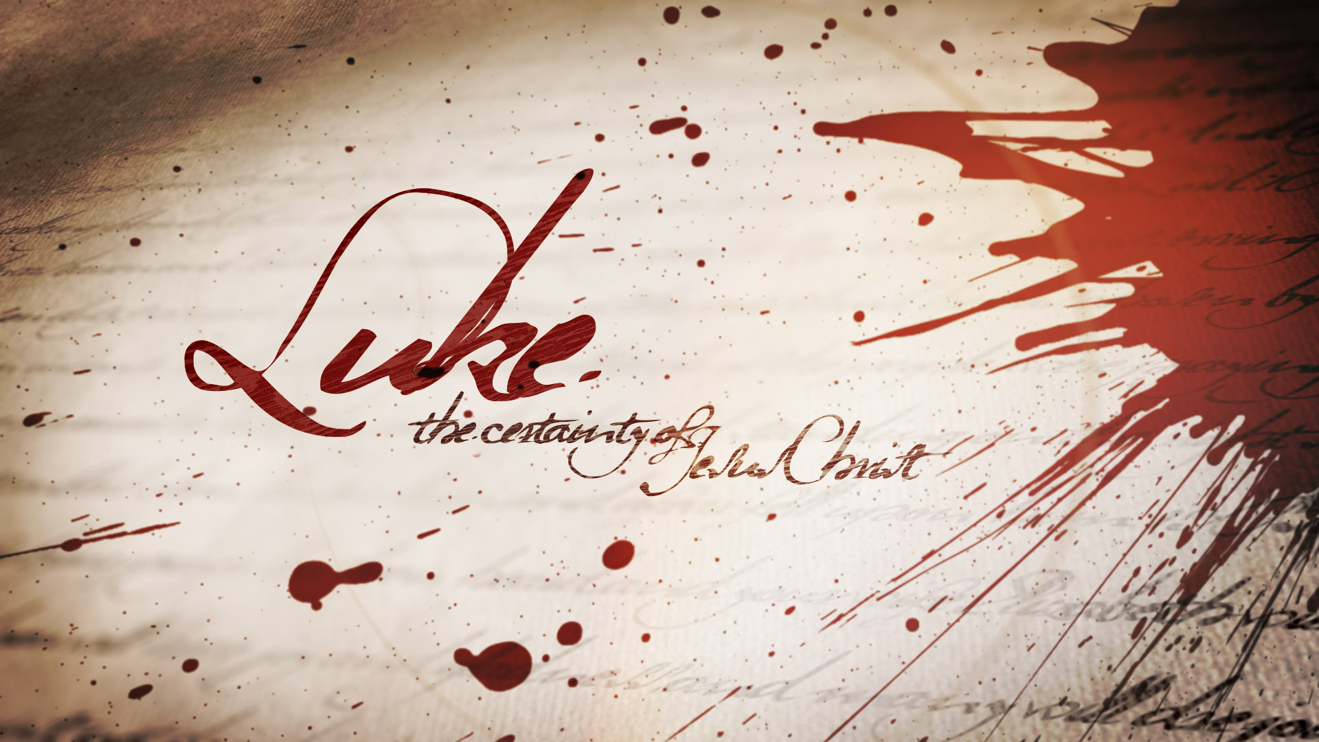 Luke – Pastor Mark Manning